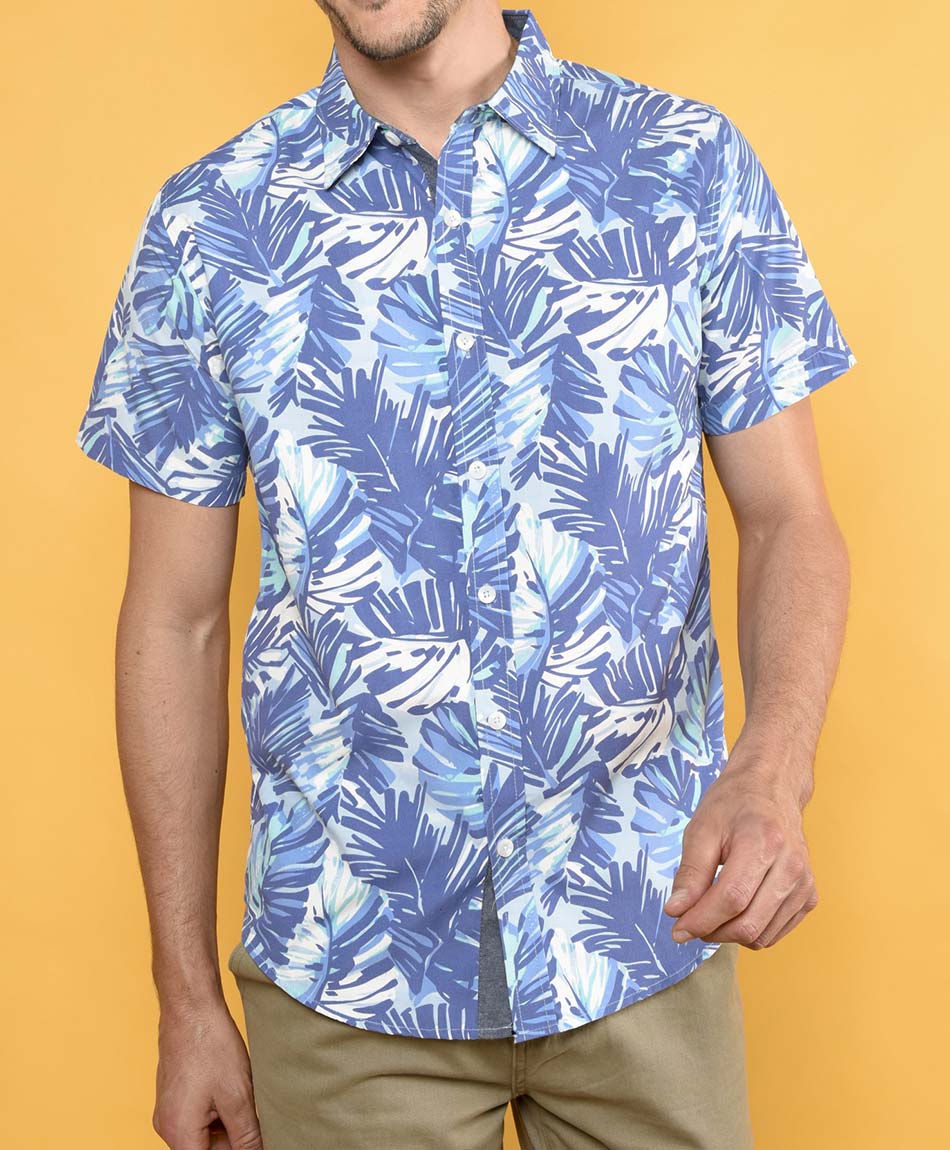 CAMISA ESTAMPADA ONMEN DESIGN - Tricot.cl