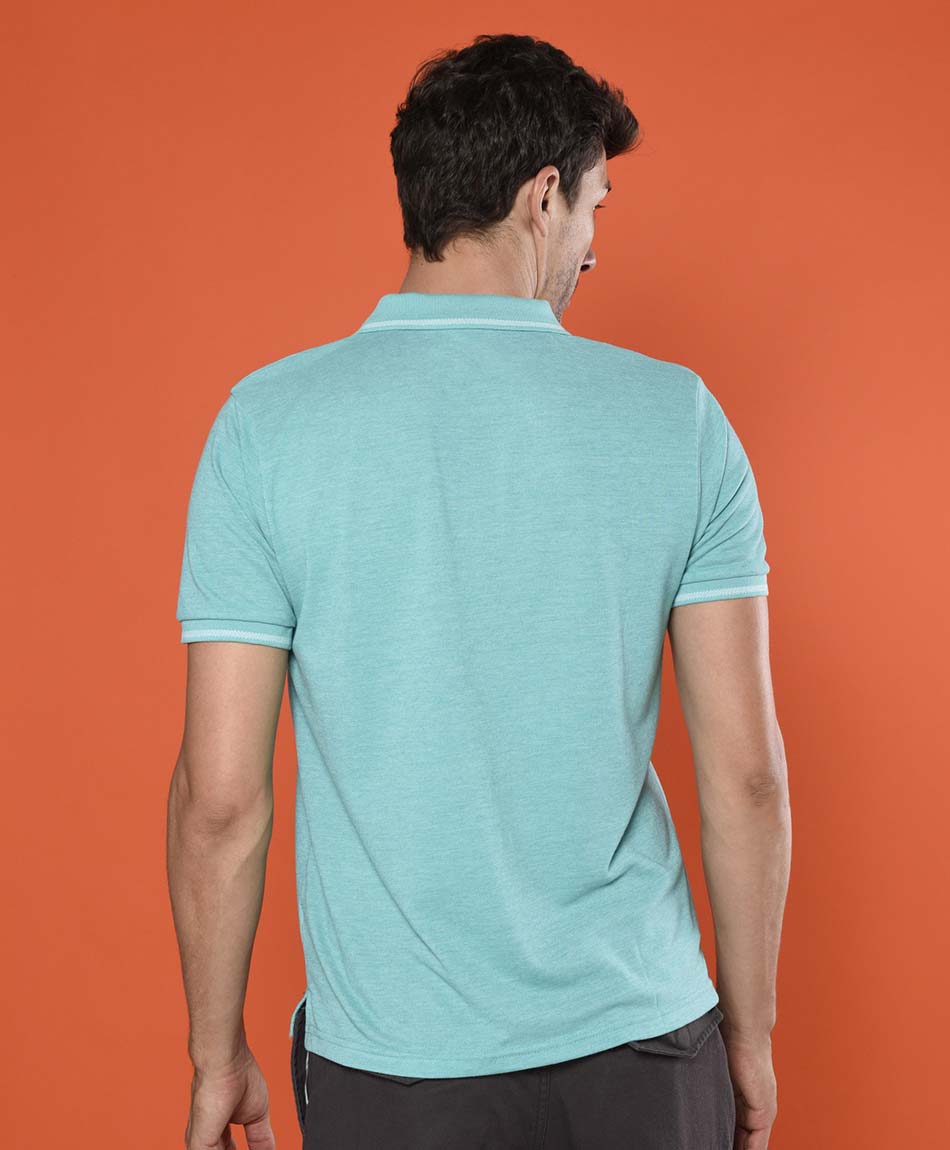 POLERA POLO LINEAS ONMEN DESIGN - Tricot.cl